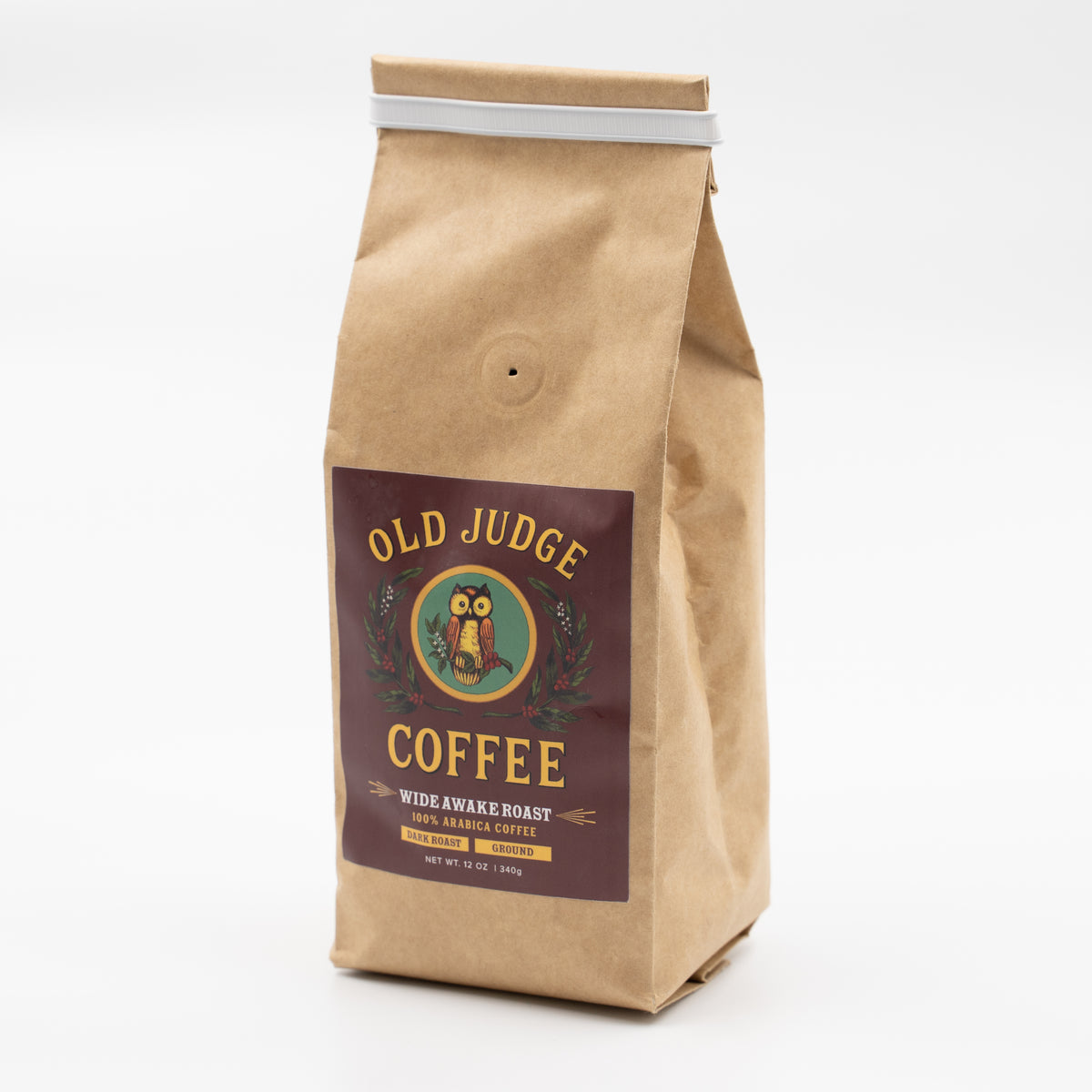 Wide Awake Dark Roast Ground Coffee - 100% Arabica – Old Judge Coffee